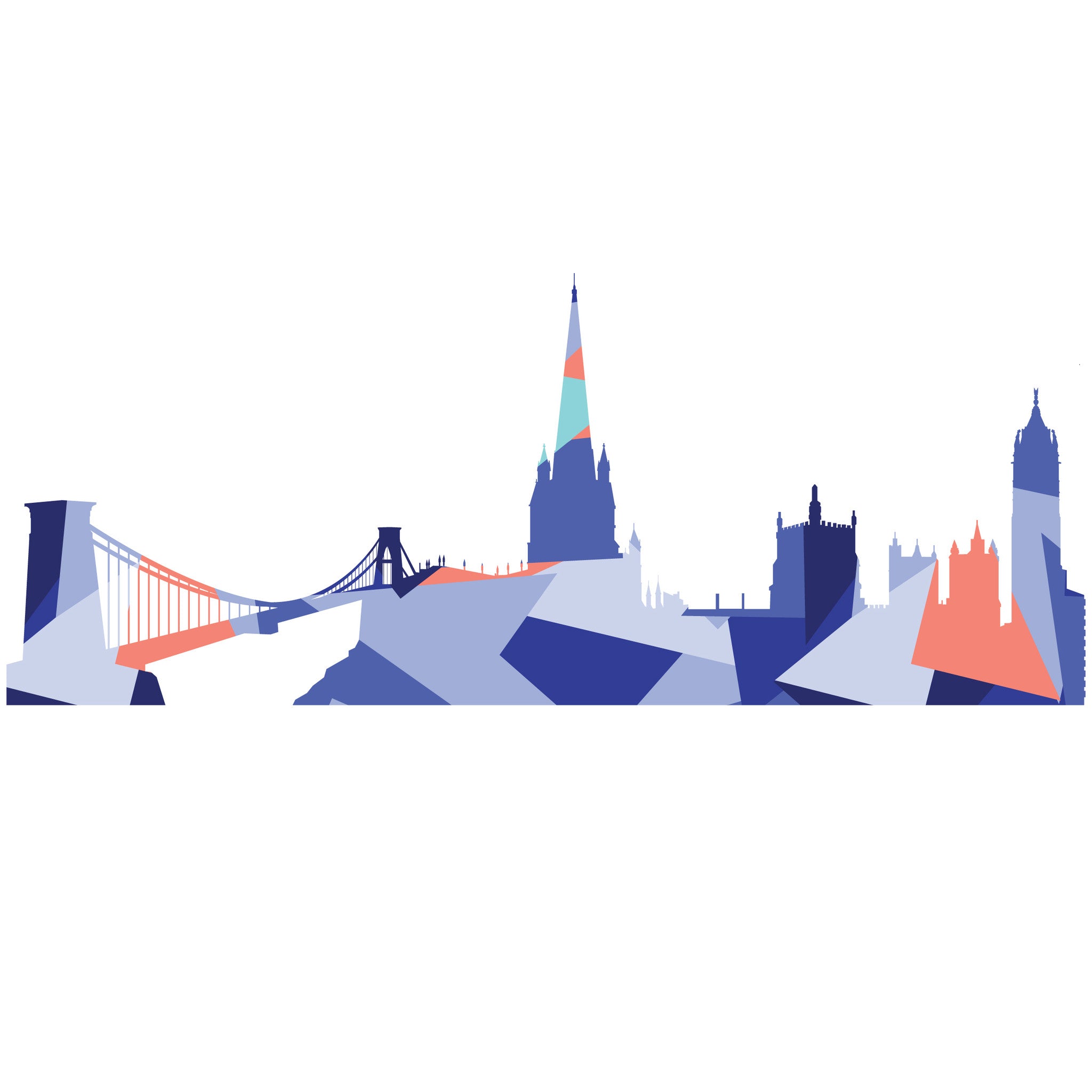 England, Bristol Scrappy Applique PDF Pattern – Shannon Brinkley Studio