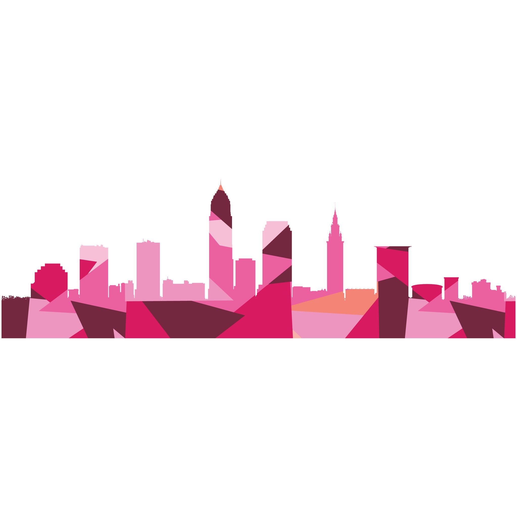 OH, Cleveland Skyline PDF Pattern – Shannon Brinkley Studio