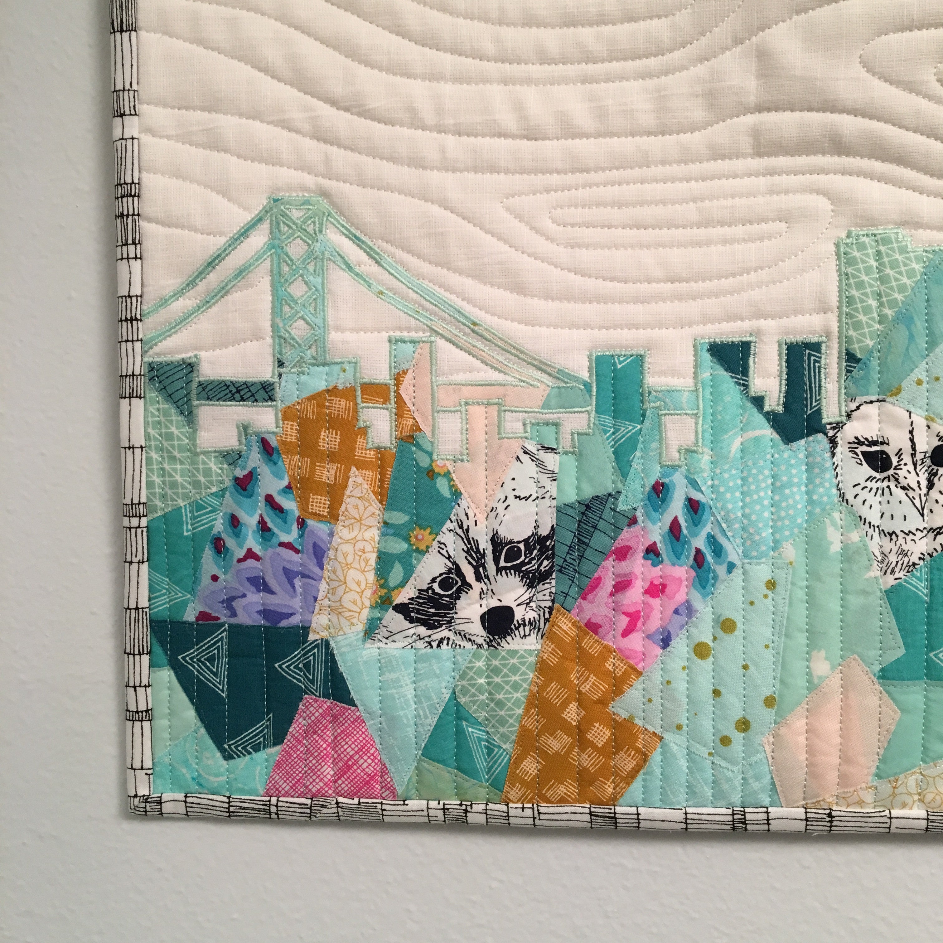 US Skylines Scrappy Applique Pattern (Printed) – Shannon Brinkley Studio