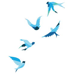 Flock Scrappy Applique PDF Pattern – Shannon Brinkley Studio