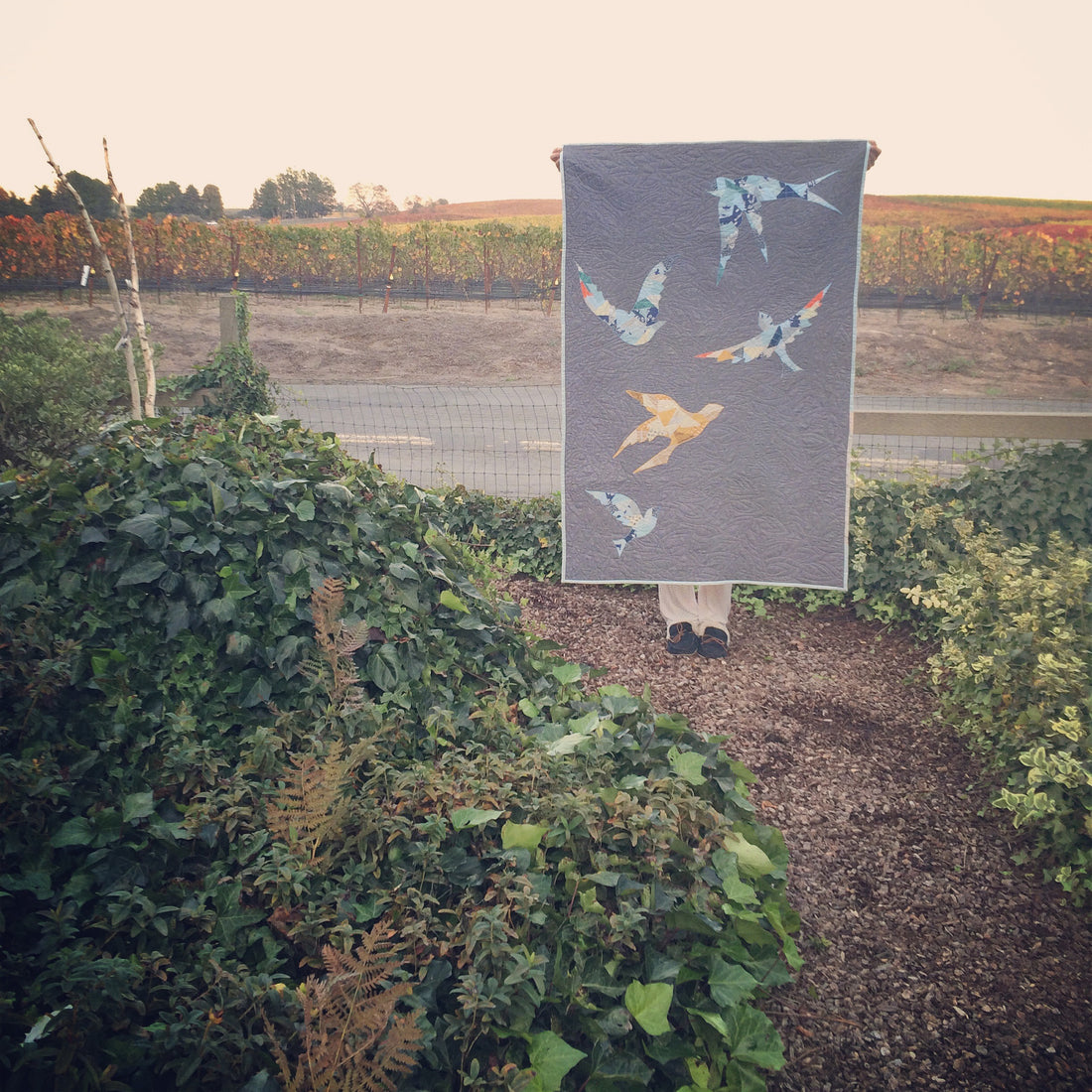 Flock Scrappy Applique PDF Pattern – Shannon Brinkley Studio